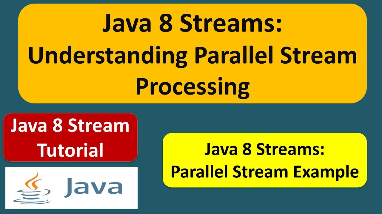 Java 8 Streams: Understanding Parallel Stream Processing | Java 8 streams | Streams in Java 8