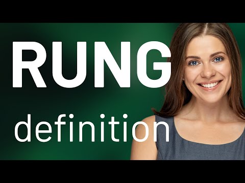 Rung | RUNG definition