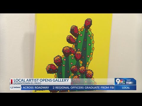 Local artist Patrick Gabaldon opens gallery