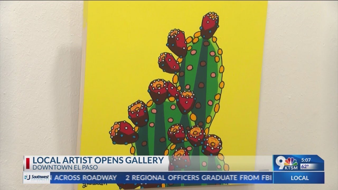 Local artist Patrick Gabaldon opens gallery