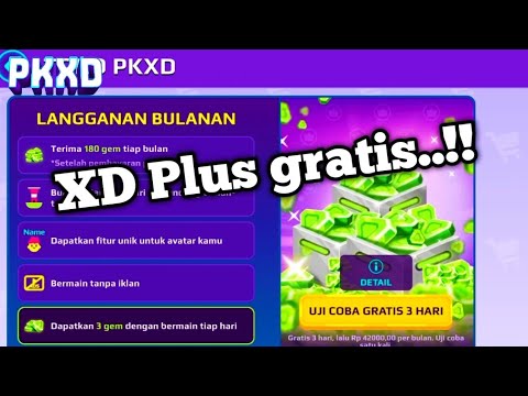 Mencoba membeli XD plus gratis dan cara membatalkannya di PK XD