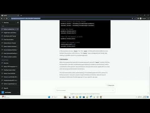 Is this Python producer consumer lockless approach thread safe