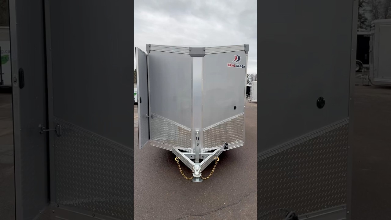 IDEAL CARGO 7’ X 14’ EVOCORE ENCLOSED TRAILER! #enclosedtrailer #cargotrailer #workandplay