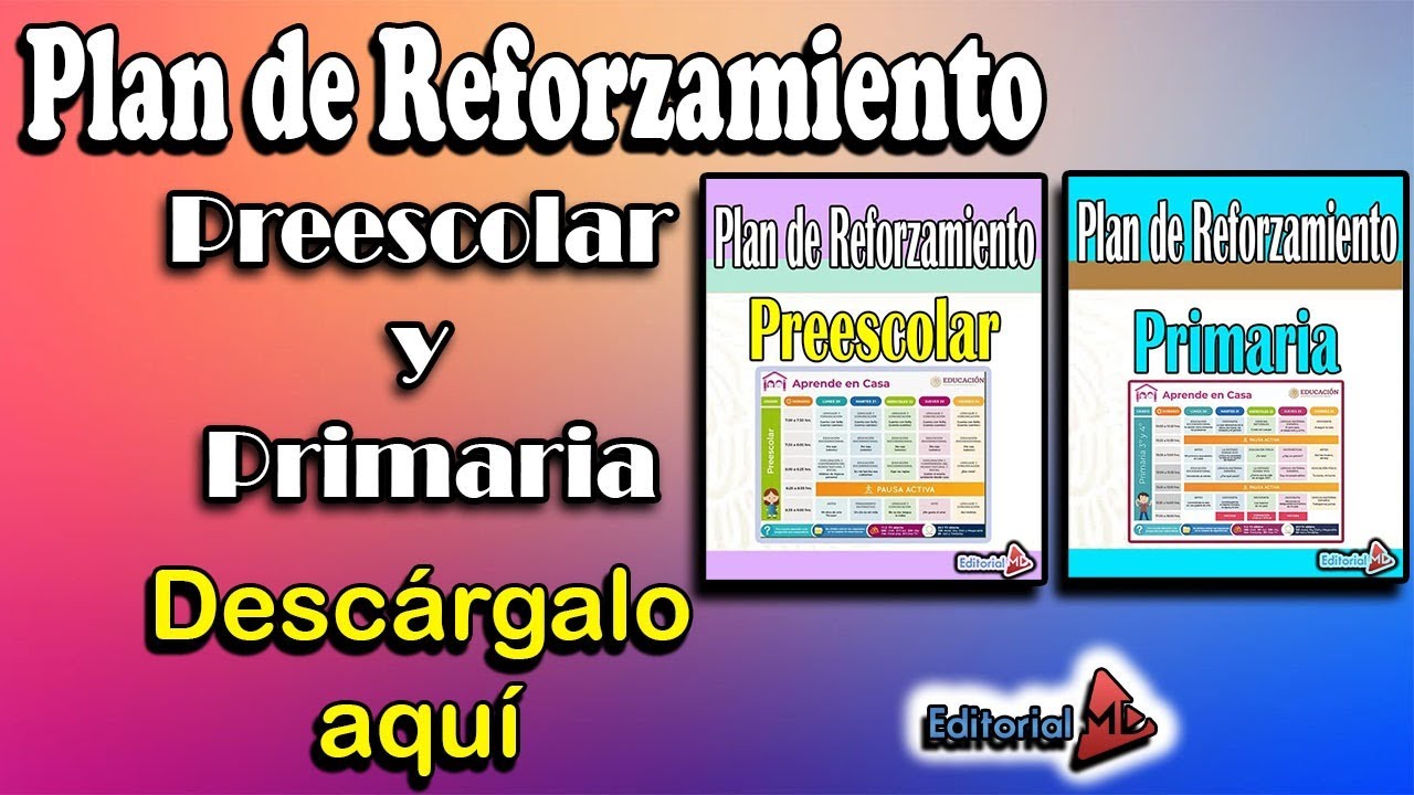 Plan de reforzamiento * Todos los Aprendizajes (DESCARGABLES)