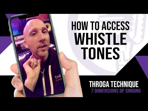 How To Access Whistle Tones | Vocal Tips for Singers