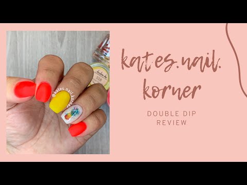 BONUS Upload *Double Dip REVIEW* +Poshy Nail Decal Application