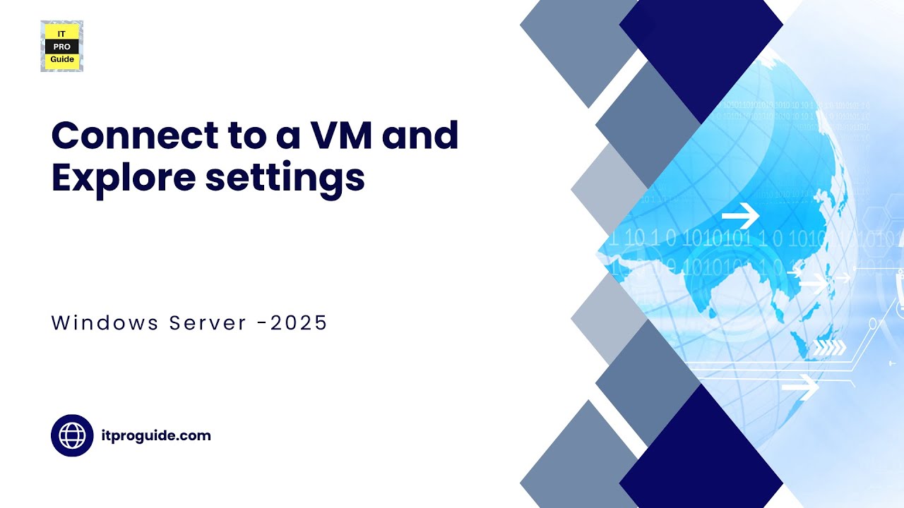 14 Connect to Virtual Machine & Explore VM Settings in Hyper-V | Windows Server 2025