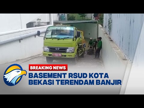 BREAKING NEWS - Basement RSUD Kota Bekasi Terendam Banjir