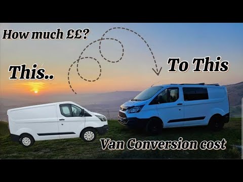Ford transit to camper conversion full cost reveal.