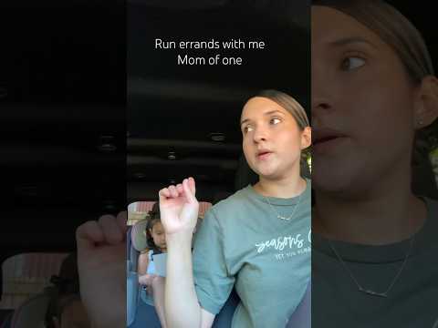 Run errands with me & my toddler 🛒 #momcontent #moms #momlife #toddlermom #shorts #mom&daughter