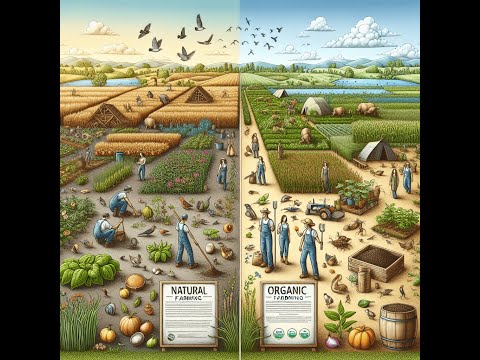 Agriculture: Natural vs. Organic Farming | Natural Farming Vs Organic Farming Differences