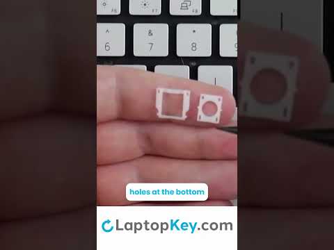 How to Repair and Install Keyboard Keys on a Dell Inspiron Laptop #LaptopKey #LaptopKeys #repairkeys