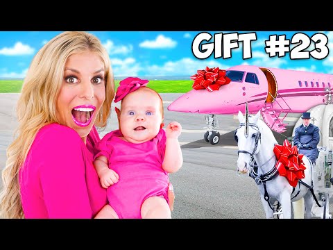 Surprising My DAUGHTER with 24 GIFTS in 24 Hours