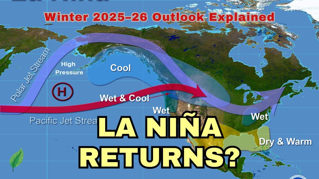 La Niña Is Back: What the 2025–26 Winter Forecast Really Shows