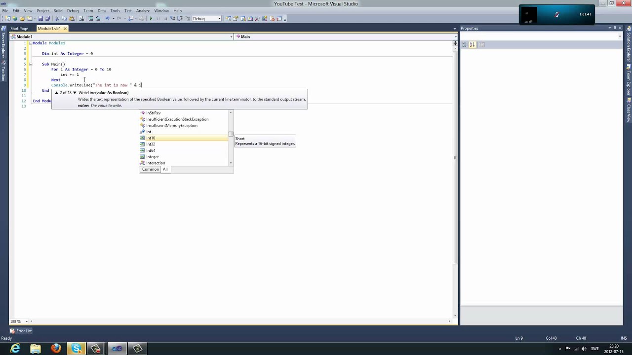 Visual Basic Tutorial #6 - For Loops