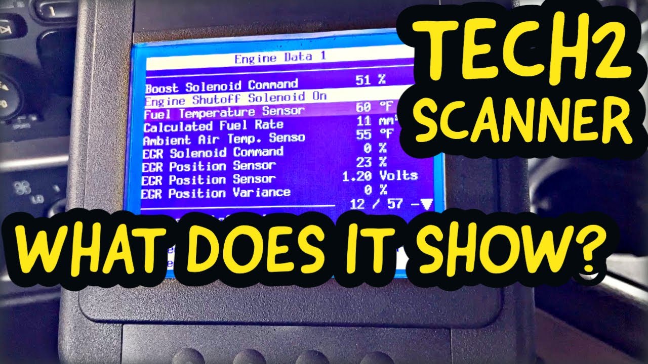 Tech2 Scanner - What data does it show? Is it useful? Should you buy one?