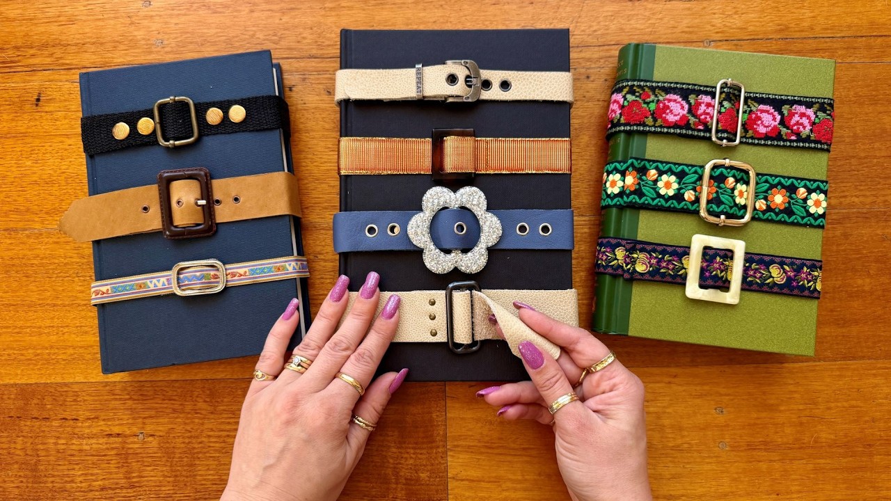 Mini Belts for Journals - Tutorial