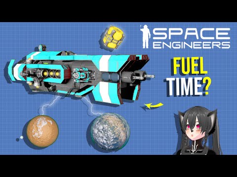 Easily Check how Long a Ship can Fly on Planets, Space Engineers