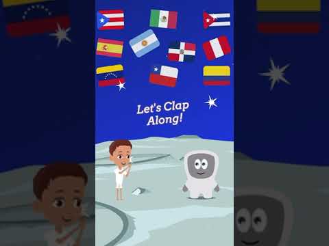 Hi in Spanish for Kids HOLA | Hello Song 2023 | Toddler Learning and Language | ET littles #shorts