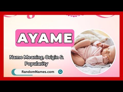 Ayame - Baby Girl Name Meaning, Origin & Popularity - RandomNames.com