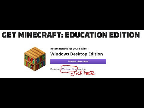 How to install Minecraft Education Edition on School Computer (Windows 10)