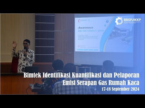 Dok Bimtek Identifikasi Kuantifikasi & Pelaporan Emisi Serapan Gas Rumah Kaca, 17 -18 September 2024
