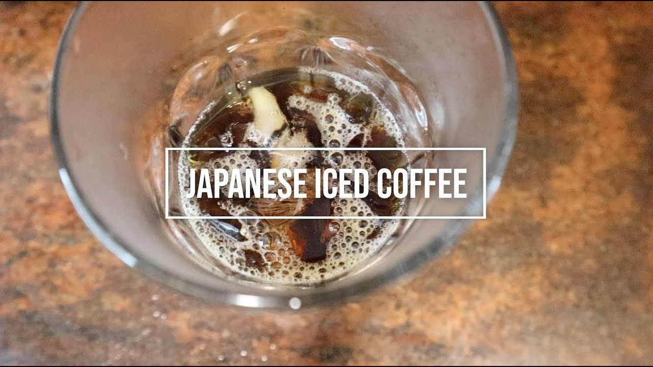How To Make Japanese Iced Coffee (Pour Over Method) | Great Cold Brew Alternative