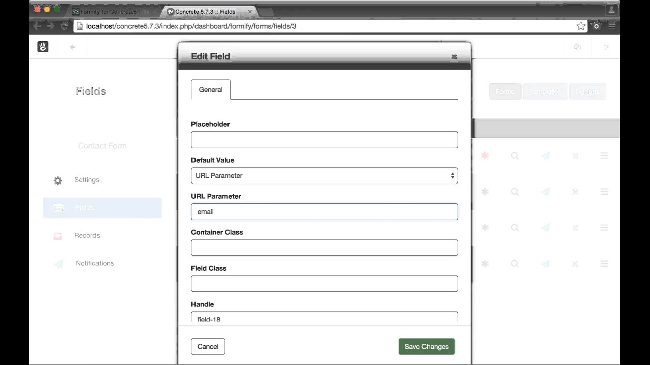 Managing Formify Fields