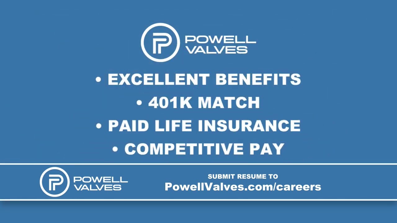 POWELL VALVES Recruiting 15