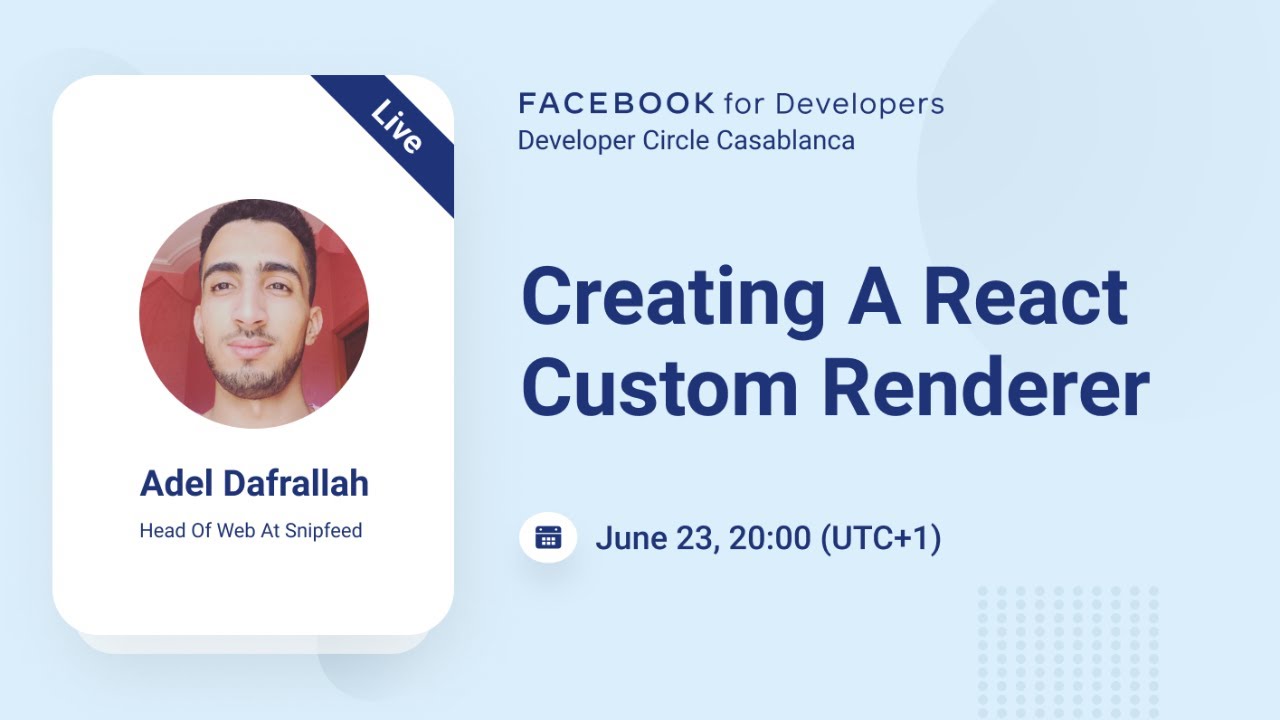 Creating a React Custom Renderer - Adel Dafrallah