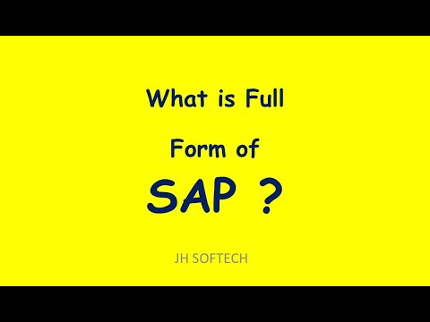 SAP Demystified: Understanding the Full Form and Meaning Behind SAP