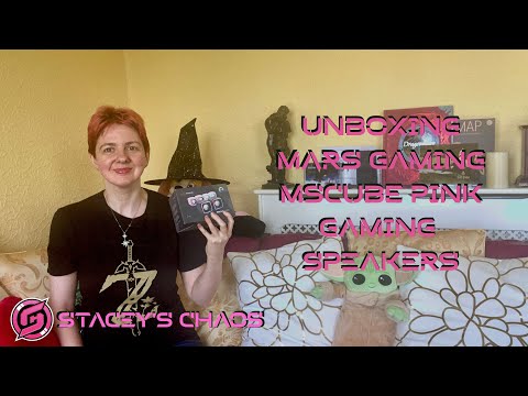 Unboxing Mars Gaming: MSCUBE Pink Gaming Speakers