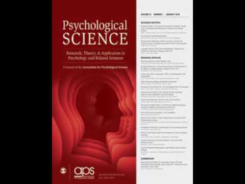 Psychological Science (journal) | Wikipedia audio article
