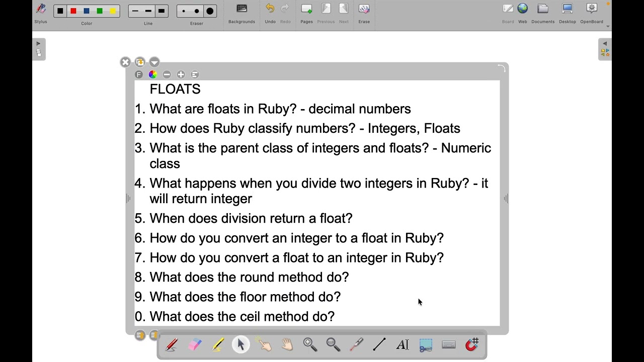 Floats in ruby