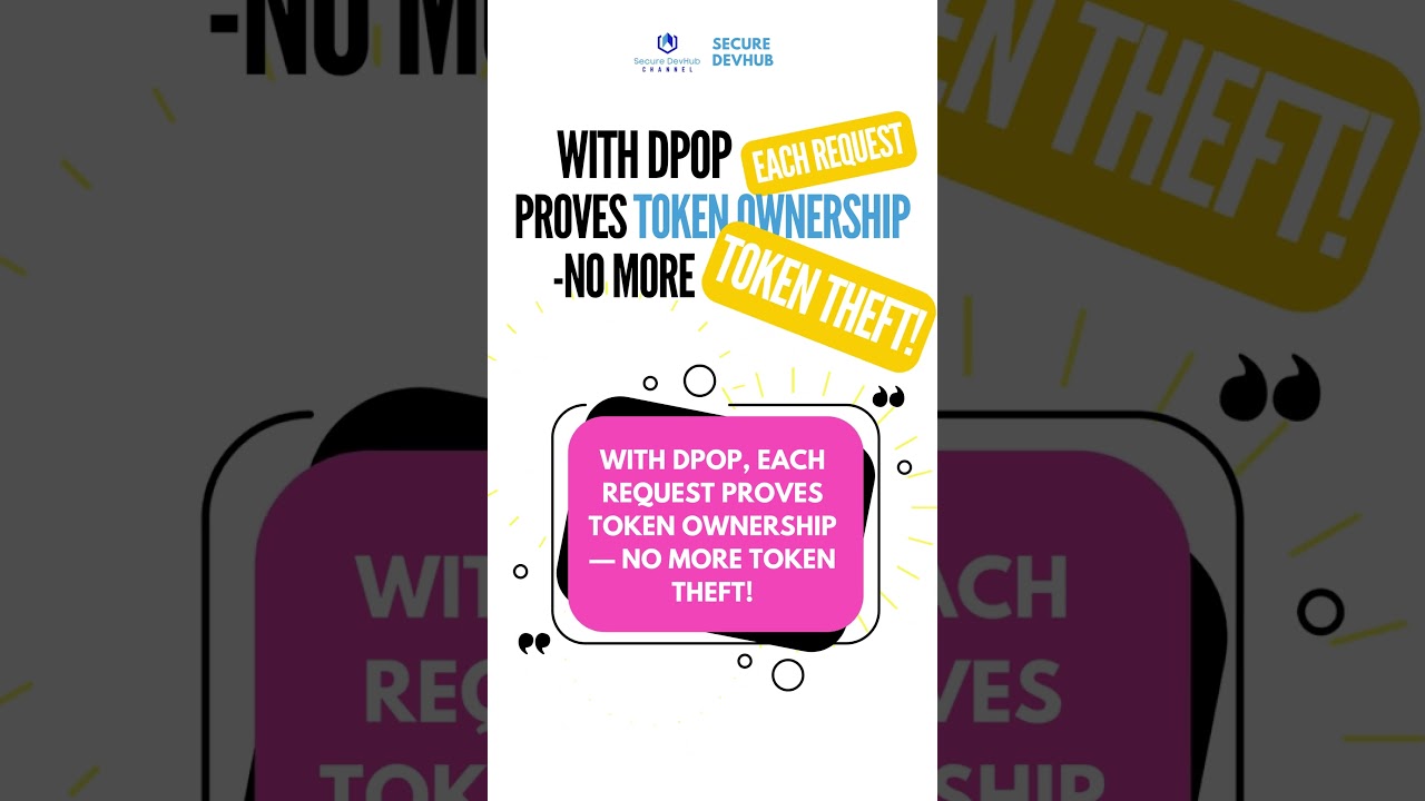 JWT + DPoP = 🔒 Ultra Secure API Auth! #JWT #DPoP #SecureAPI #DevShorts #dpop #iam #okta