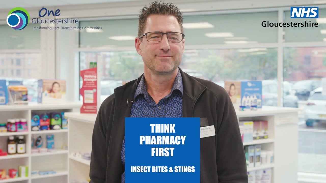 Insect bites and stings - Think Pharmacy First