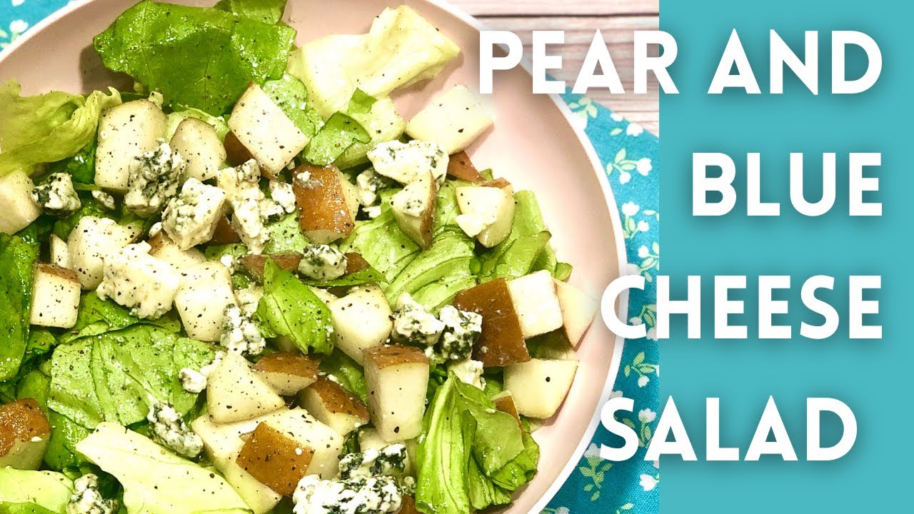 Pear and Blue Cheese Salad | Easy Holiday Sides
