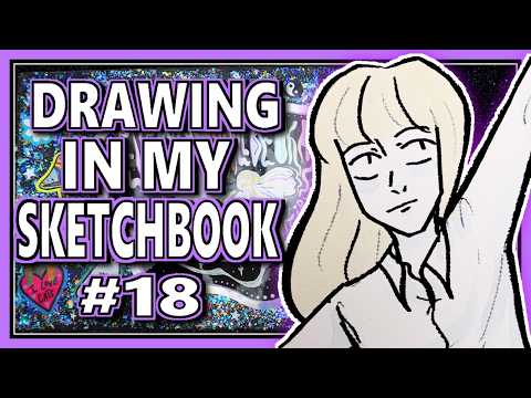 Girls, Worms, And Monster Hunters - Drawing In My Sketchbook #18