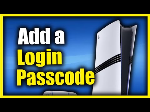 How to Add a LOGIN Passcode on your PS5 Pro (Security Account)