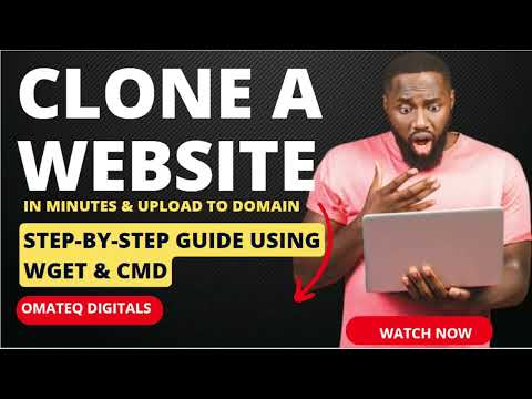 Clone a Website in Minutes: Step-by-Step Guide using Wget and CMD 2023