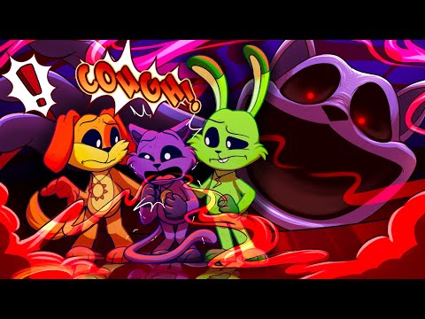 DogDay X CatNap X Hoppy Hopscotch's Poppy Nightmare | Poppy Playtime Chapter 3┃Comic Dub