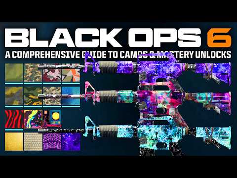 Black Ops 6: The NEW CAMOS & New Mastery Systems FULLY EXPLAINED... (New Changes)