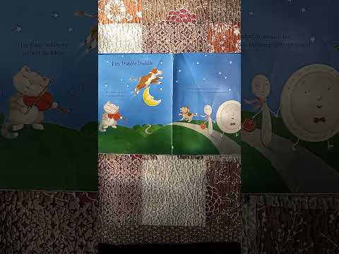 Hey Diddle Diddle Nursery Rhymes Learn Rhyming Words #shorts