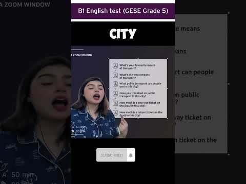 B1 English Test GESE Grade 5 British Citizenship Naturalization || UKVI Trinity College London