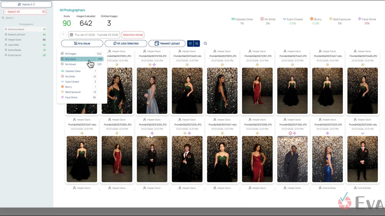 EVA How to Use the Gallery