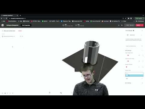 How to use a Makerbot Sketch Large and Makerbot Cloud Print.