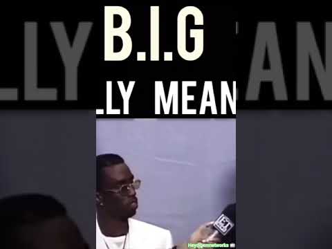 Notorious BIG - On What B.i.G Stands For #rap ##viral #shorts #video #viral #tv #podcast #rap