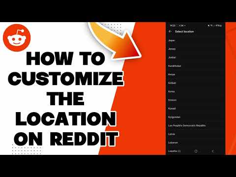 How To Customize The Location On Reddit 2025