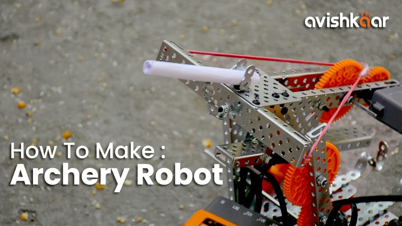 How to Make an Archery Bot at Home | DIY Archery Bot | Robotics for Kids