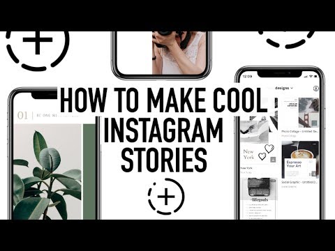HOW TO MAKE COOL INSTAGRAM STORIES - Canva Tutorial